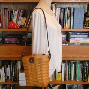 Longaberger | Bags | Genuine Vintage Longaberger Basket Purse Large ...